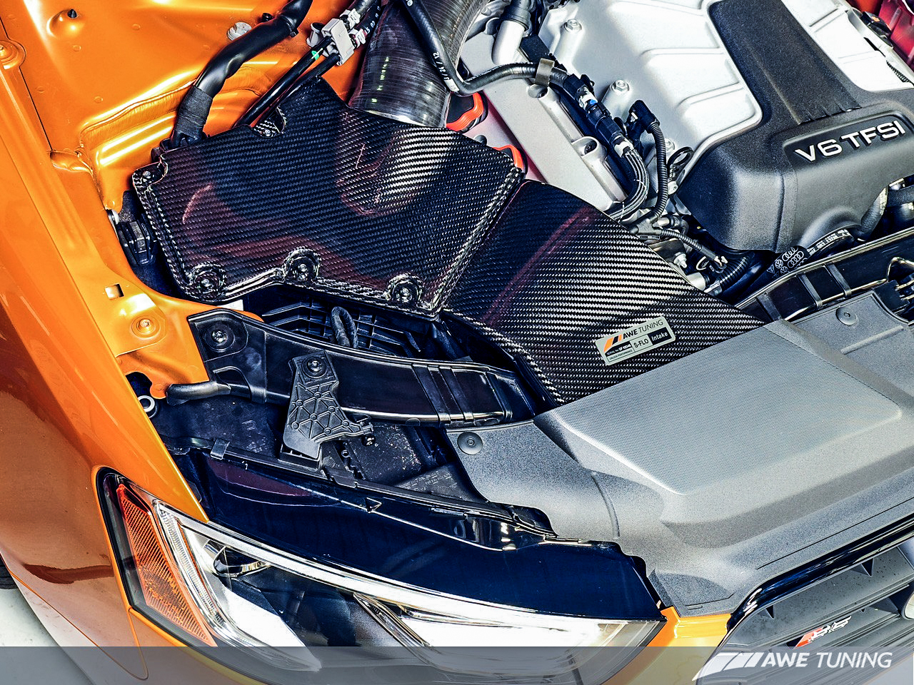 Awe Tuning S Flo Intake For 2013 15 Audi S4 S5 [b8 5] 3 0t 2660 13026
